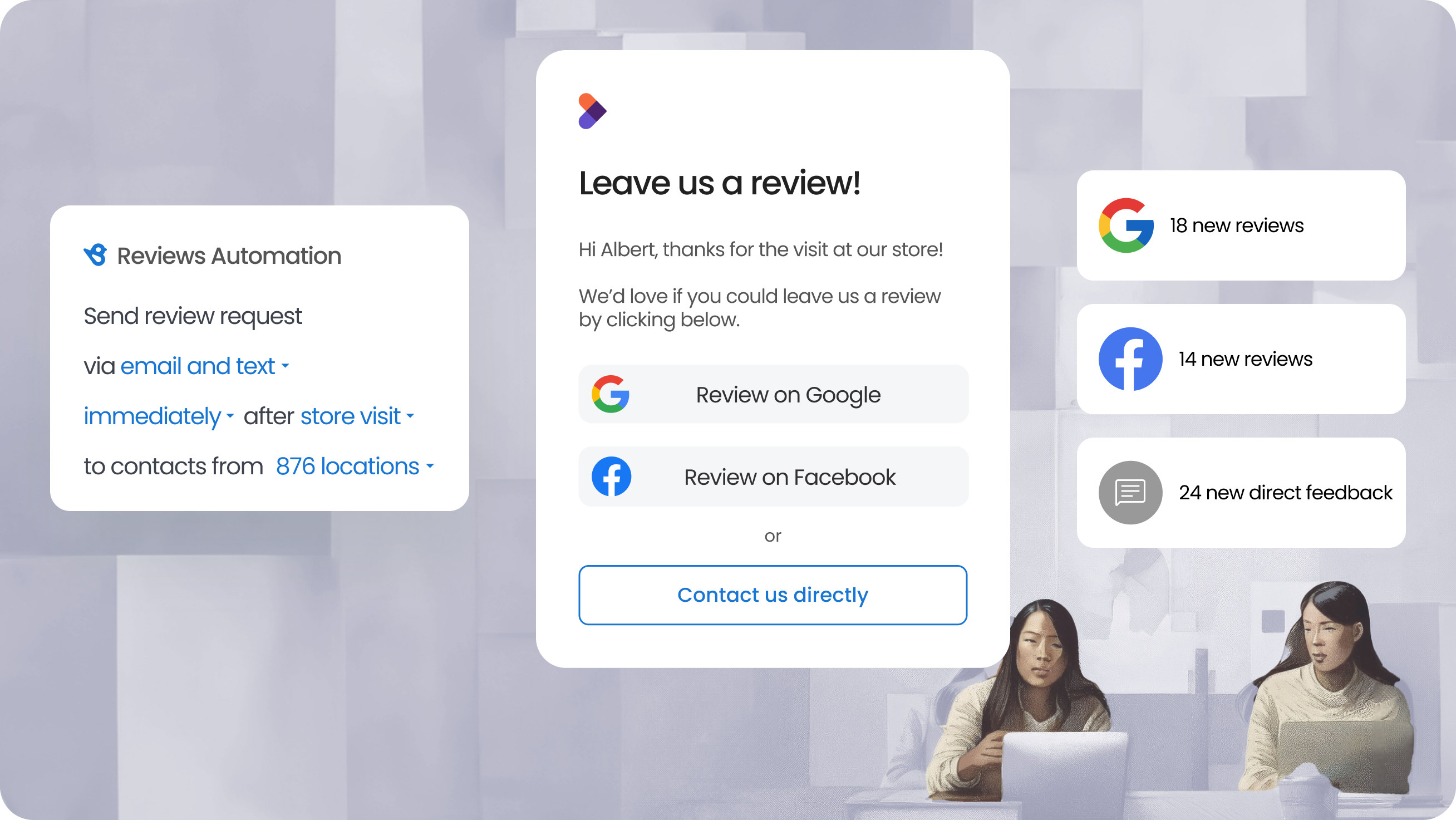 Automated Customer Review Generation Online for Businesses | Birdeye