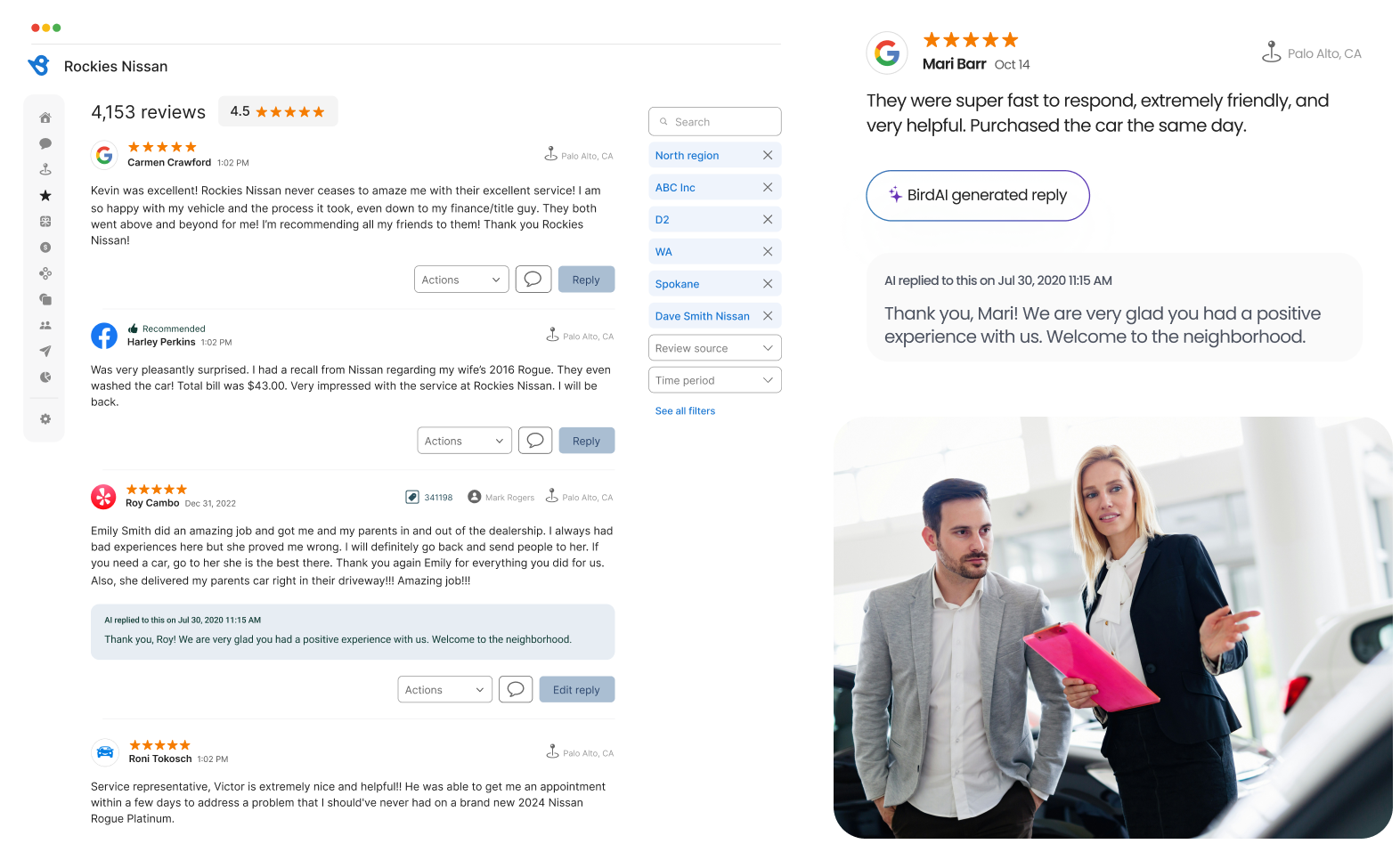 Business Reviews Management Software Online | Birdeye