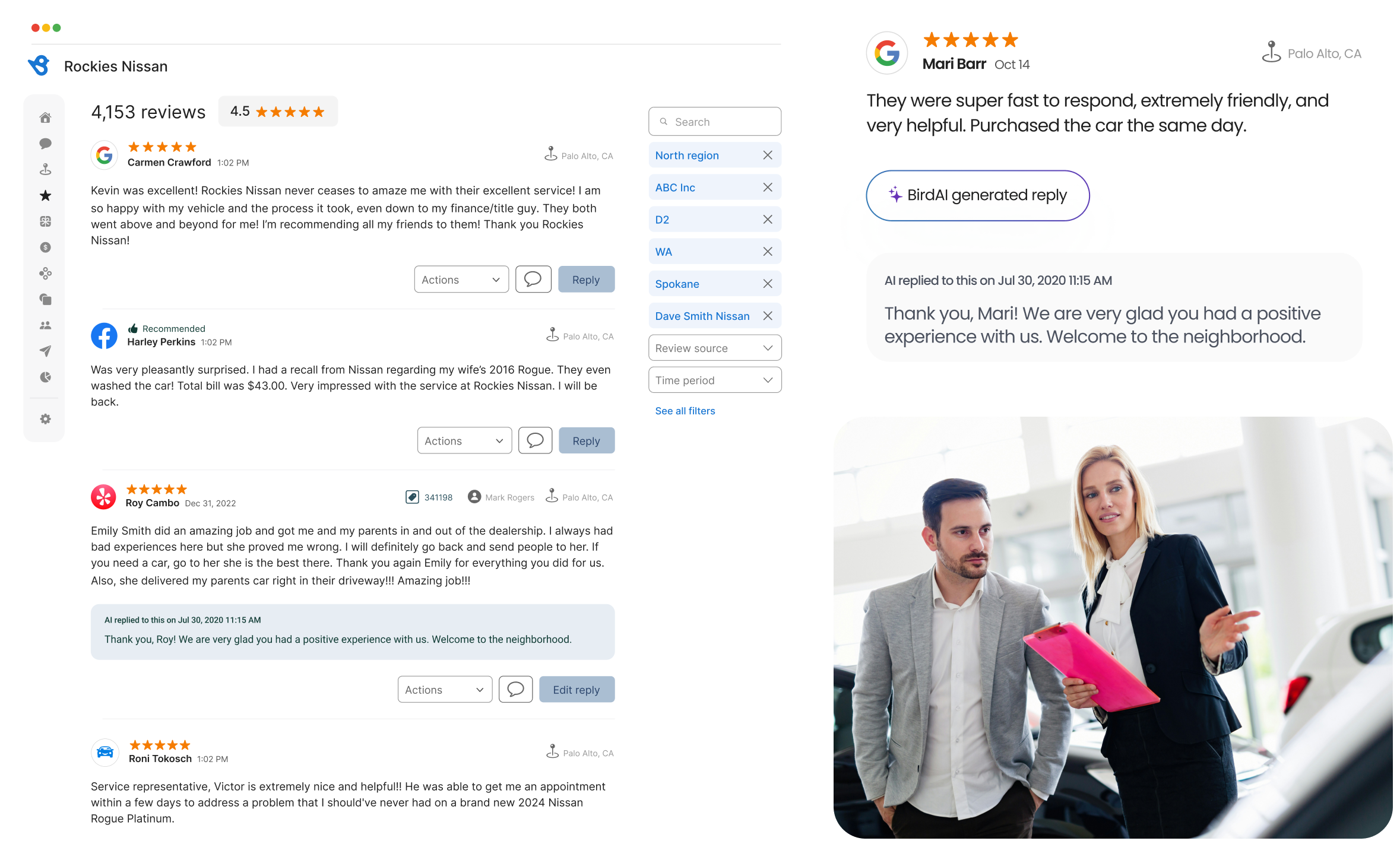 Business Reviews Management Software Online | Birdeye