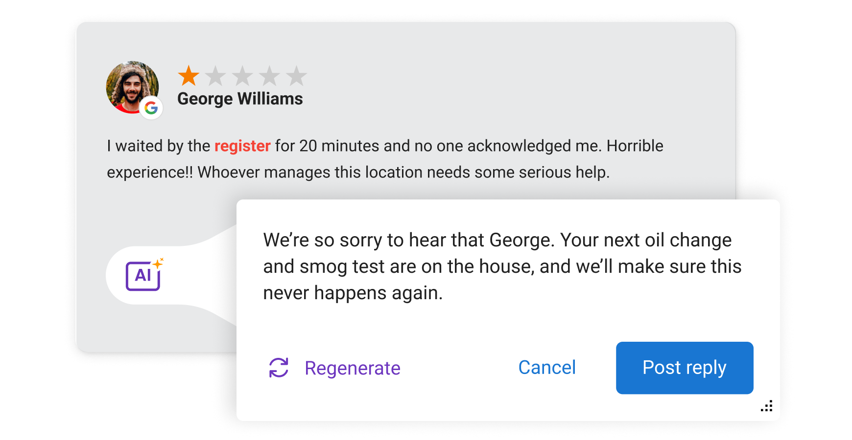 AI Response Generator: Effortlessly Reply to Reviews with AI | Birdeye ...